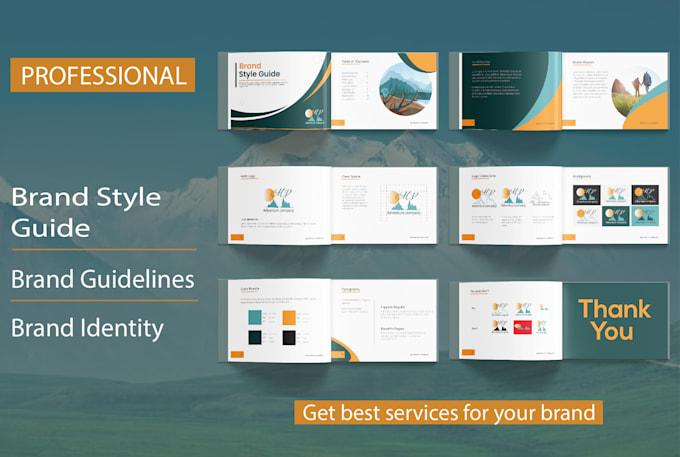 Design guidelines,brand style guide,brand book by Sid_graphic_art | Fiverr
