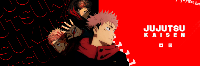 Design creative anime banners by Douglas_levy | Fiverr