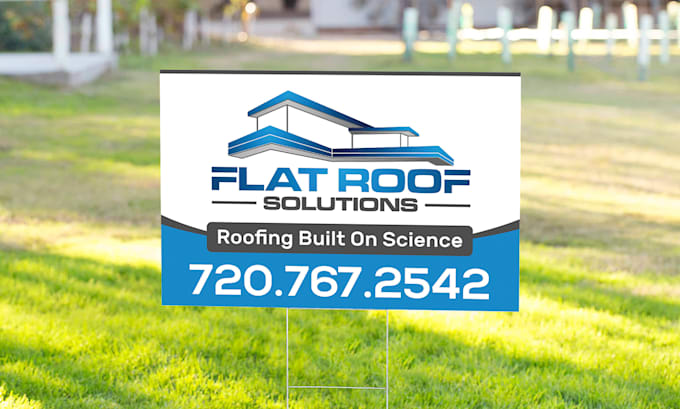 Create a yard sign design for you in 24 hours by Pixels_picker | Fiverr