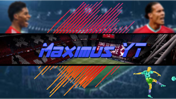 Make you a fifa youtube banner by Mruby21 | Fiverr