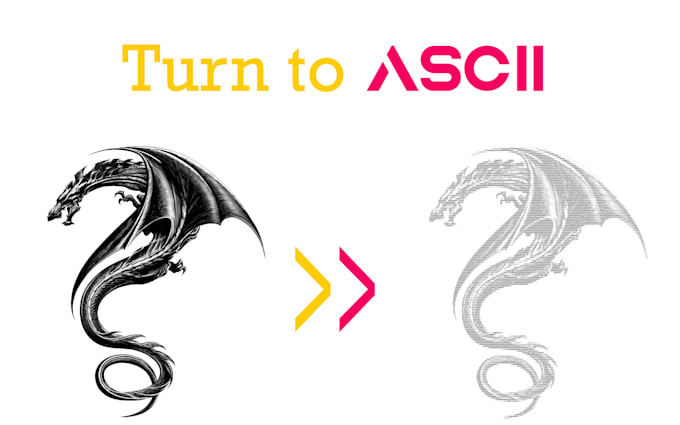 Create text art with characters by Gunasekaramony | Fiverr