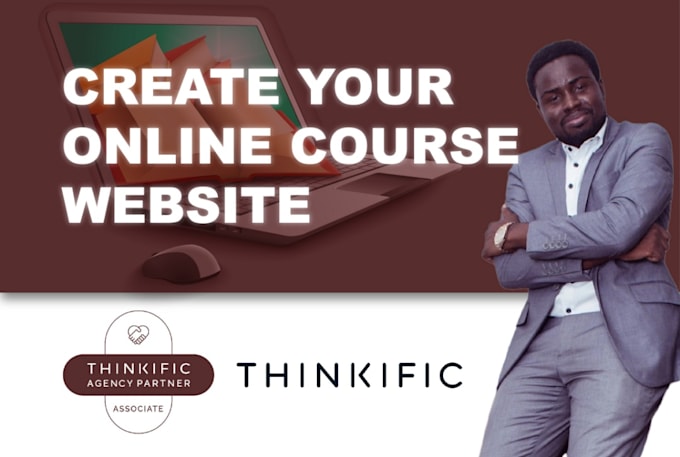 Build your thinkific course website by Edulightc | Fiverr