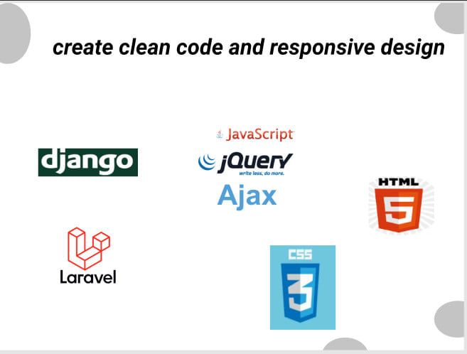 Be your full stack web developer using django or laravel by ...