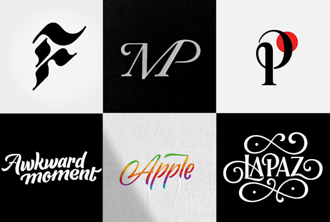 Design a custom type logo by Andreparraga | Fiverr
