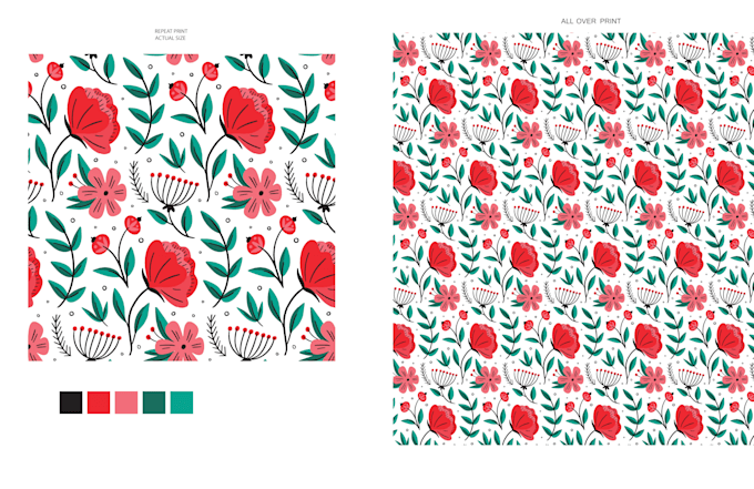 Create seamless patterns camouflage floral designs photo editing by ...