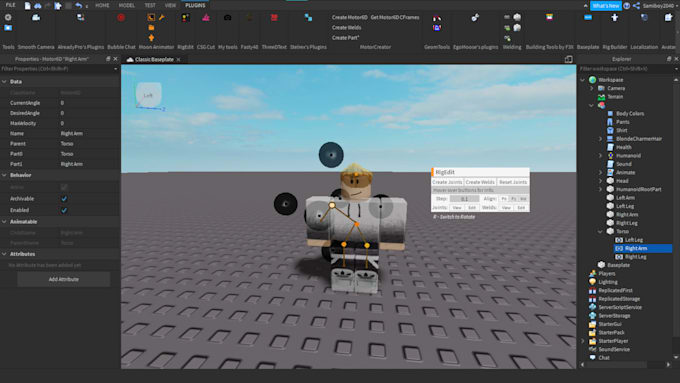 Rig for roblox developers by Roblox_anim | Fiverr