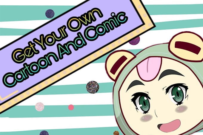 Draw a cartoon character plus make comic for you by Drawisz | Fiverr