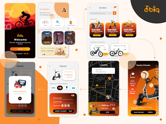 Create unique ui for app and website by Himashag | Fiverr