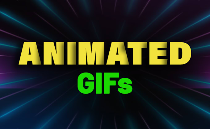 Create 2d animations and motion graphics for custom animated gifs by ...
