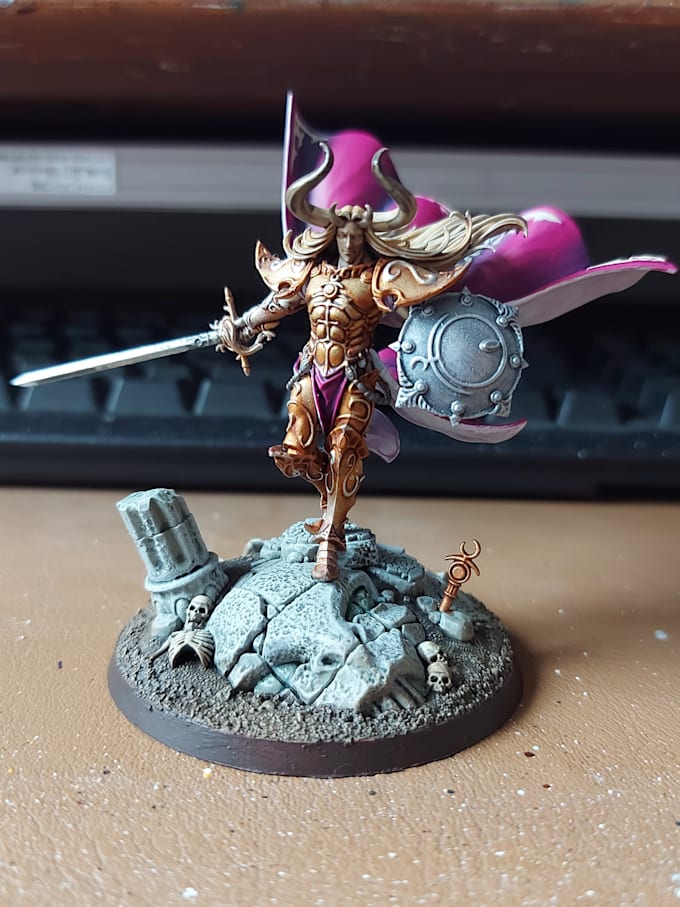 Build and paint your aos and 40k models by Mlj742 | Fiverr