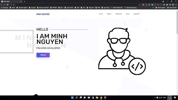 Design landing page in psd and html boostrap css by Minhnhdev | Fiverr