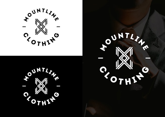 Design text monogram for streetwear clothing and urban fashion logo for ...