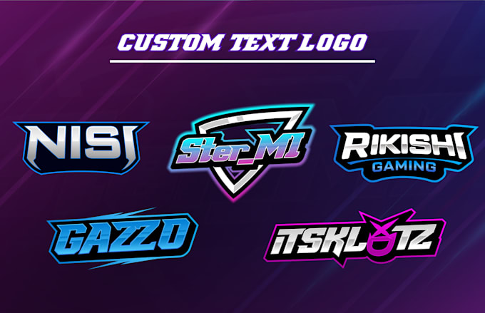 Design text or letter logo for esport, sport, gaming, twitch by Neze ...