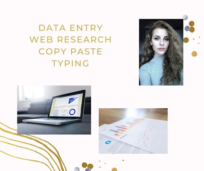 Do data entry, web research and copy paste work by Katerinastamati | Fiverr