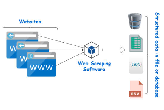 Do web scraping of any website using python by Pythondev941 | Fiverr