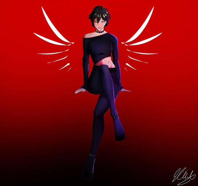 Draw anime, cartoon, fanart, ocs, character designs by Kimiacrimson ...