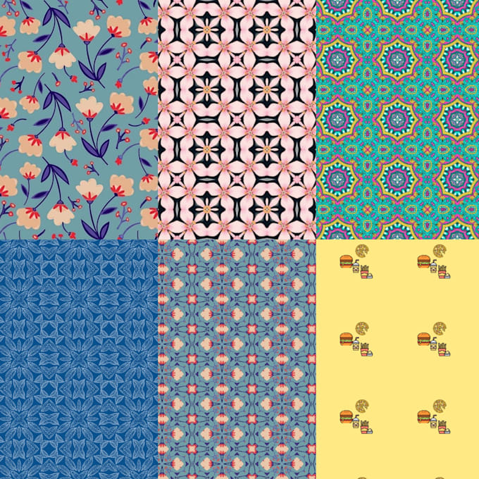 Create innovative and amazing pattern designs by Ankana2310 | Fiverr