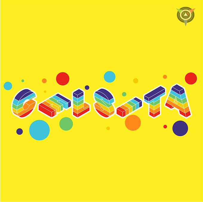 Isometric design block letters for you by Elderdesigns02 | Fiverr