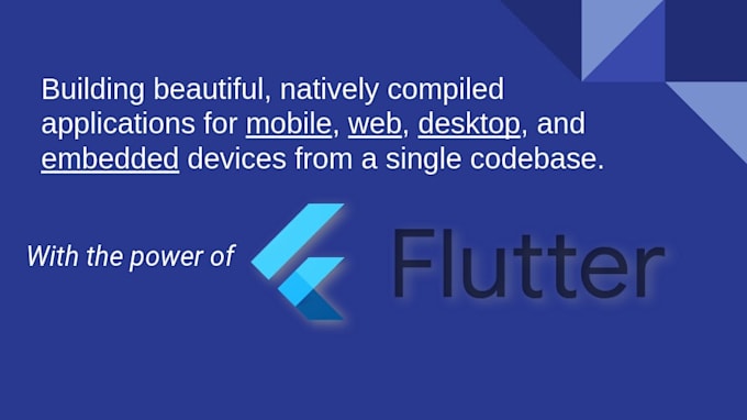 Develop cross platform mobile applications with flutter by Alitaylan ...