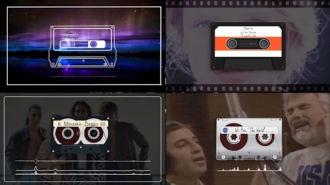 Make a visualizer video for your song by Camalaa25 | Fiverr
