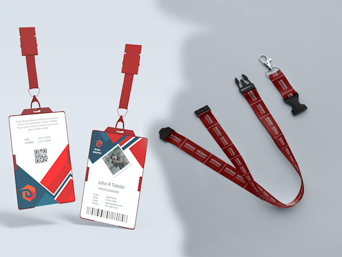 Design id card, id badge professionally within 1 day by Zayyaly2021 ...