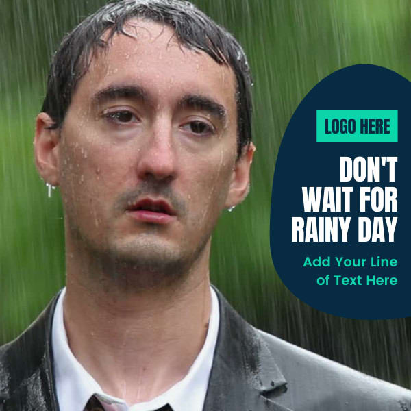 Edit this rainy day facebook ad template for you by Rosali12 | Fiverr
