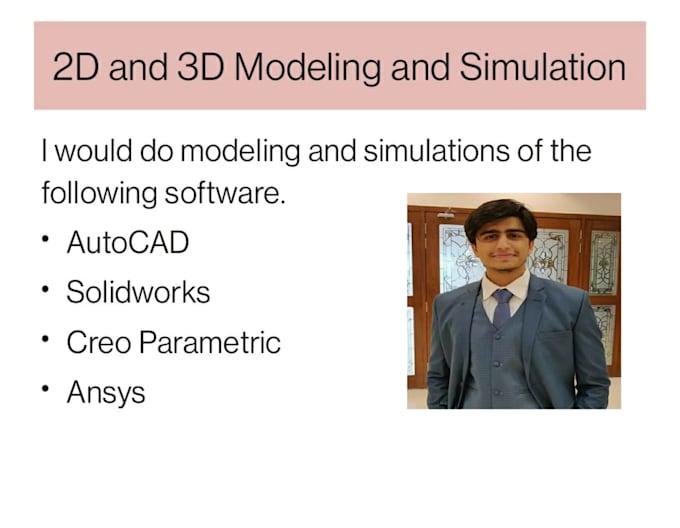 Create 2d 3d autocad and solidworks models and ansys sims by Engr_nosherwan | Fiverr