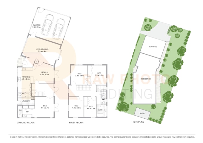 Floor plan 2d real estate editing by Trung_raw | Fiverr