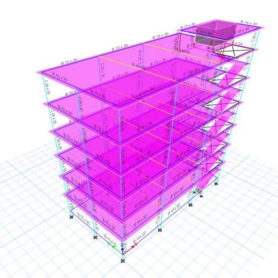 Design high rise buildings using etabs, safe and sap2000 by ...