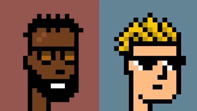 Design custom cryptopunk avatar or pixel art by Saint_777 | Fiverr