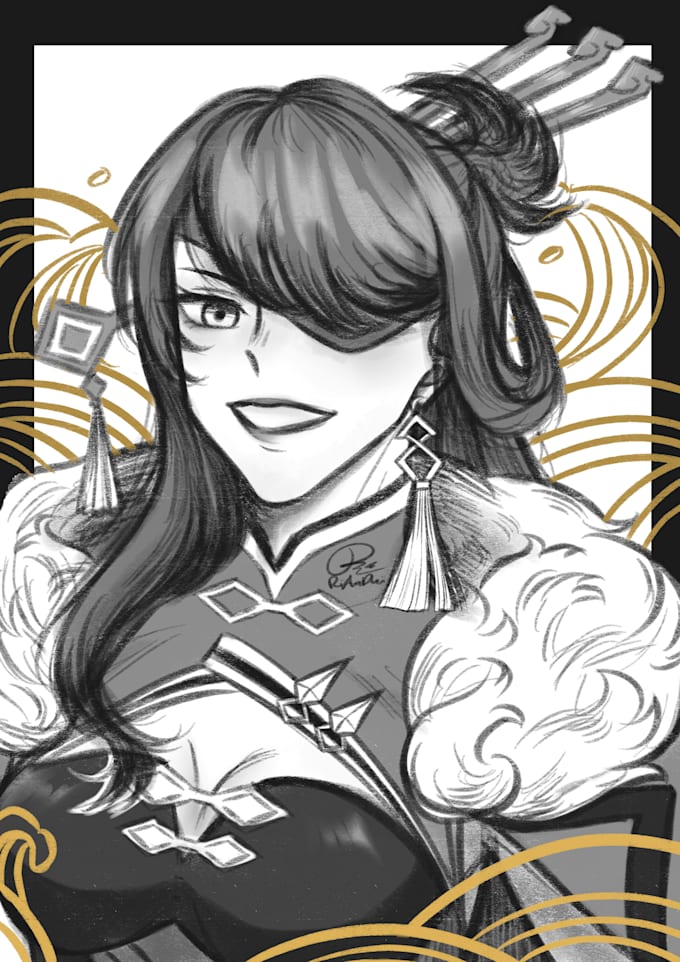 Create a portrait of your fav character by Star_glass | Fiverr