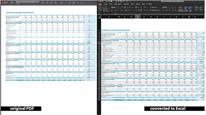 Convert your pdf to any ms office document by Mr_hozefa | Fiverr