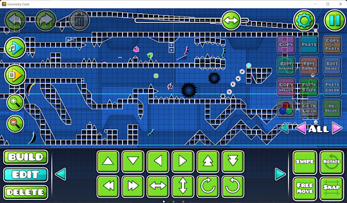 Build an epic and unique geometry dash layout by Max__pro | Fiverr