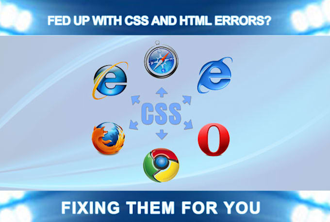 Fix your html and css erors and styling by Feed_rulz | Fiverr
