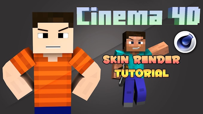 Turn your minecraft skin into a cartoon avatar by Dominique5 | Fiverr