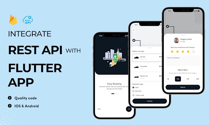 Develop flutter api and integrate rest api flutter firebase by ... Develop flutter api and integrate rest api flutter firebase by ...