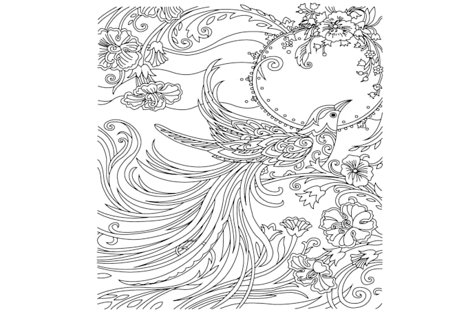 unique coloring pages