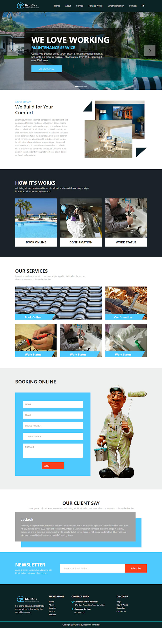 Be your front end web developer, html css javascript by Uzairmunir ...