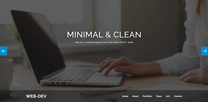 Create Responsive Website In Html Css Javascript React Nodejs By 0063