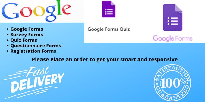 Build a responsive google form quiz survey by Hamzashaukat151 | Fiverr