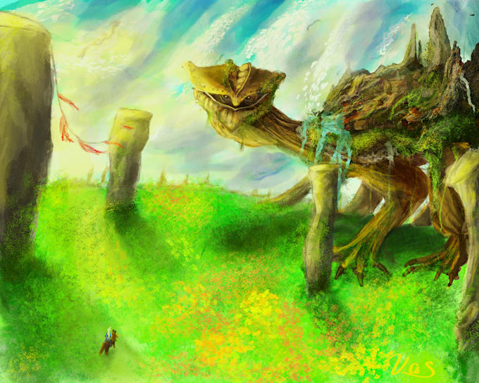 Make simple concept art for you by Vasilik_18 | Fiverr