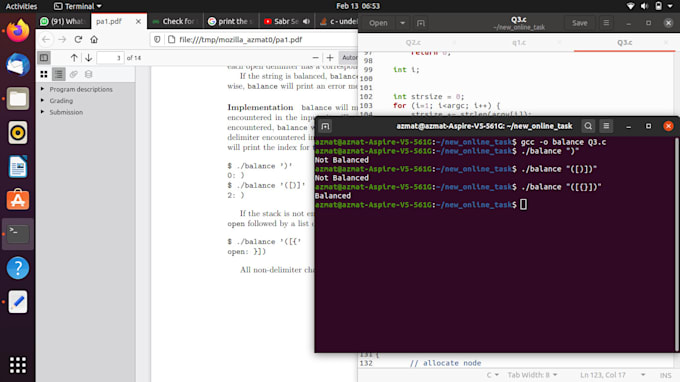 Do work related to c and c plus by Scientistazmat | Fiverr