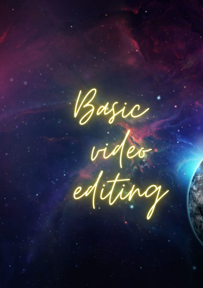 Basic video editing instantly by Abhaynepal | Fiverr