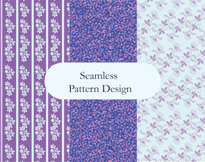 Create a unique custom seamless pattern design by Sa_zk53 | Fiverr