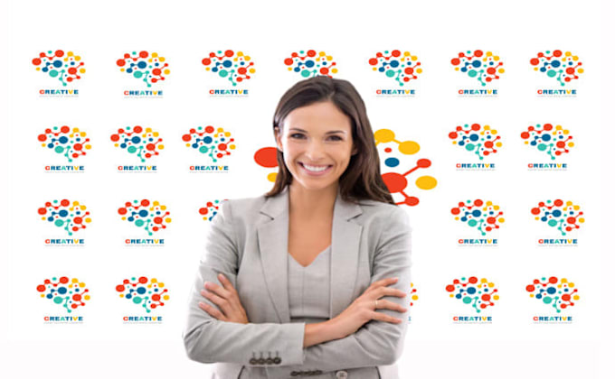 Design google meet branded virtual background by Graphicsmaxwell | Fiverr