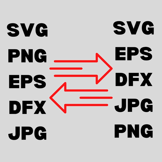 Convert files png, jpg, eps, svg, dxf by Bontaya | Fiverr