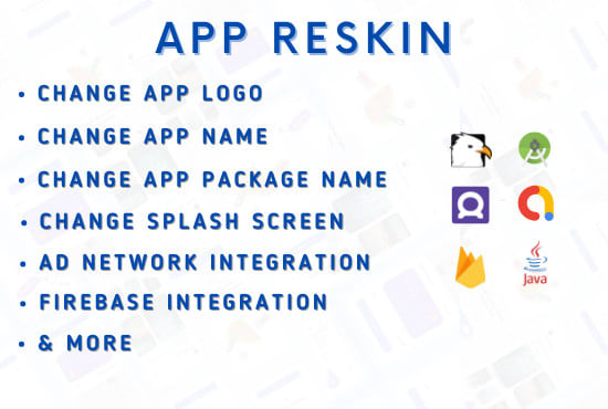Reskin App Redesign Android App Reskin Any Codecanyon App By Aman299798 Fiverr