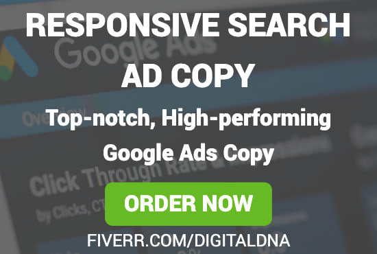 Write google responsive search ads copy by Digitaldna | Fiverr