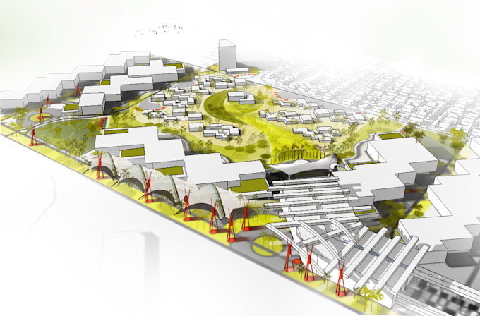 Create 3d site plan as your description by Ajobipod | Fiverr