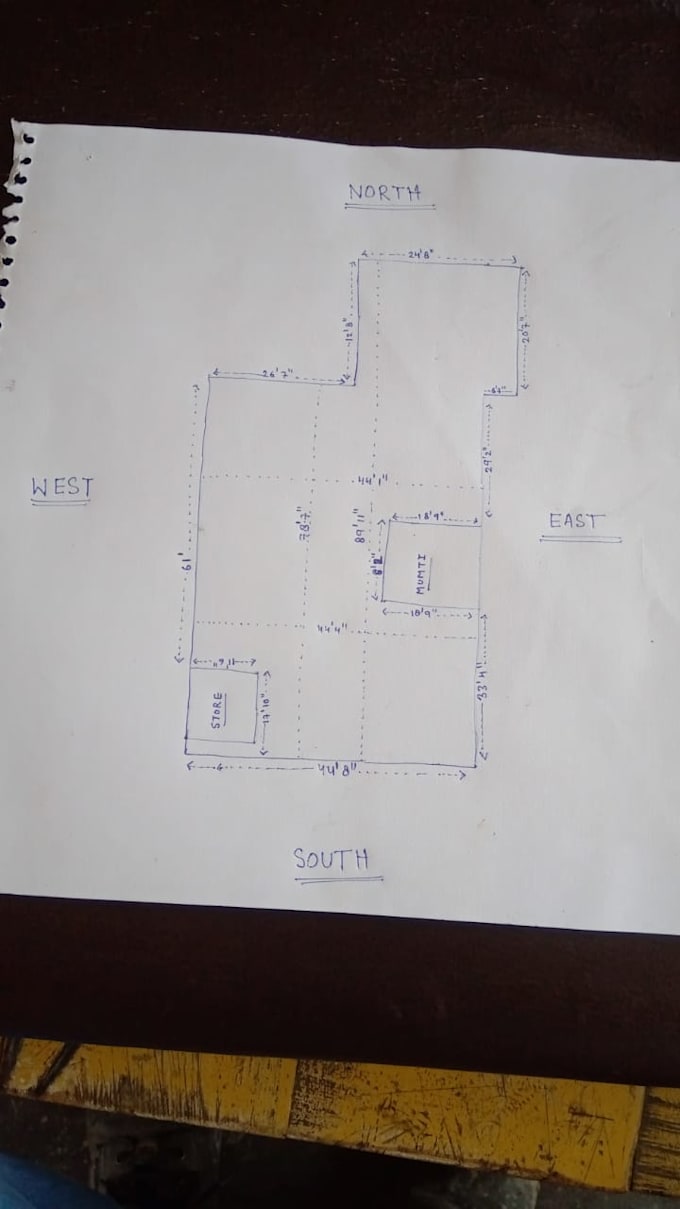 Autocad 2d building design by Kkr969 | Fiverr